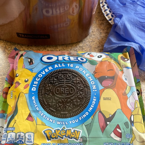 Kitchen | Rare Mew Cookie With Brand New Pokmon Oreos | Poshmark